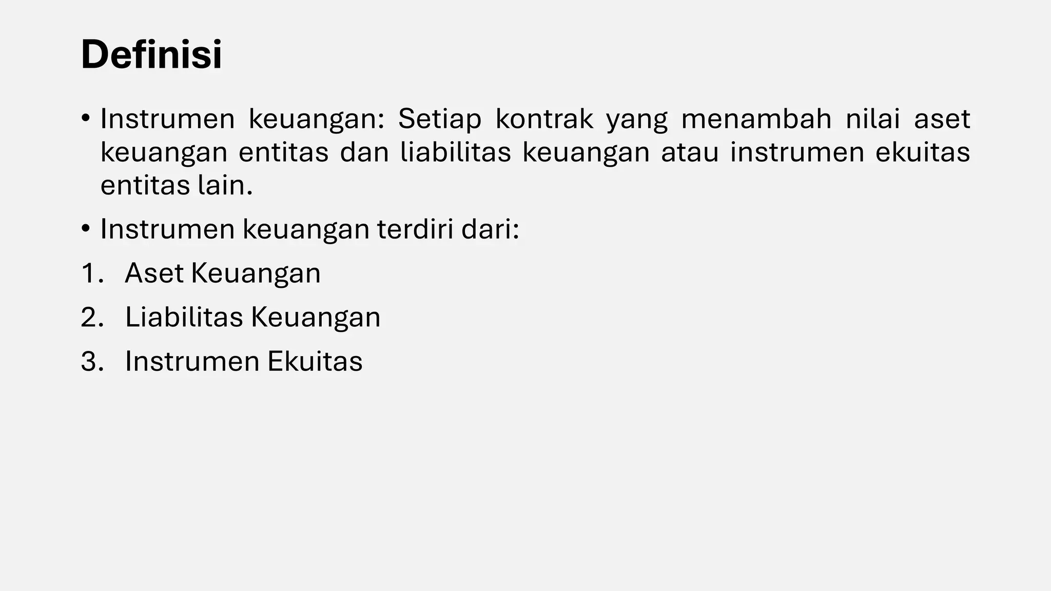 PPT - PSAK 109 TENTANG INSTRUMEN KEUANGAN | PDF