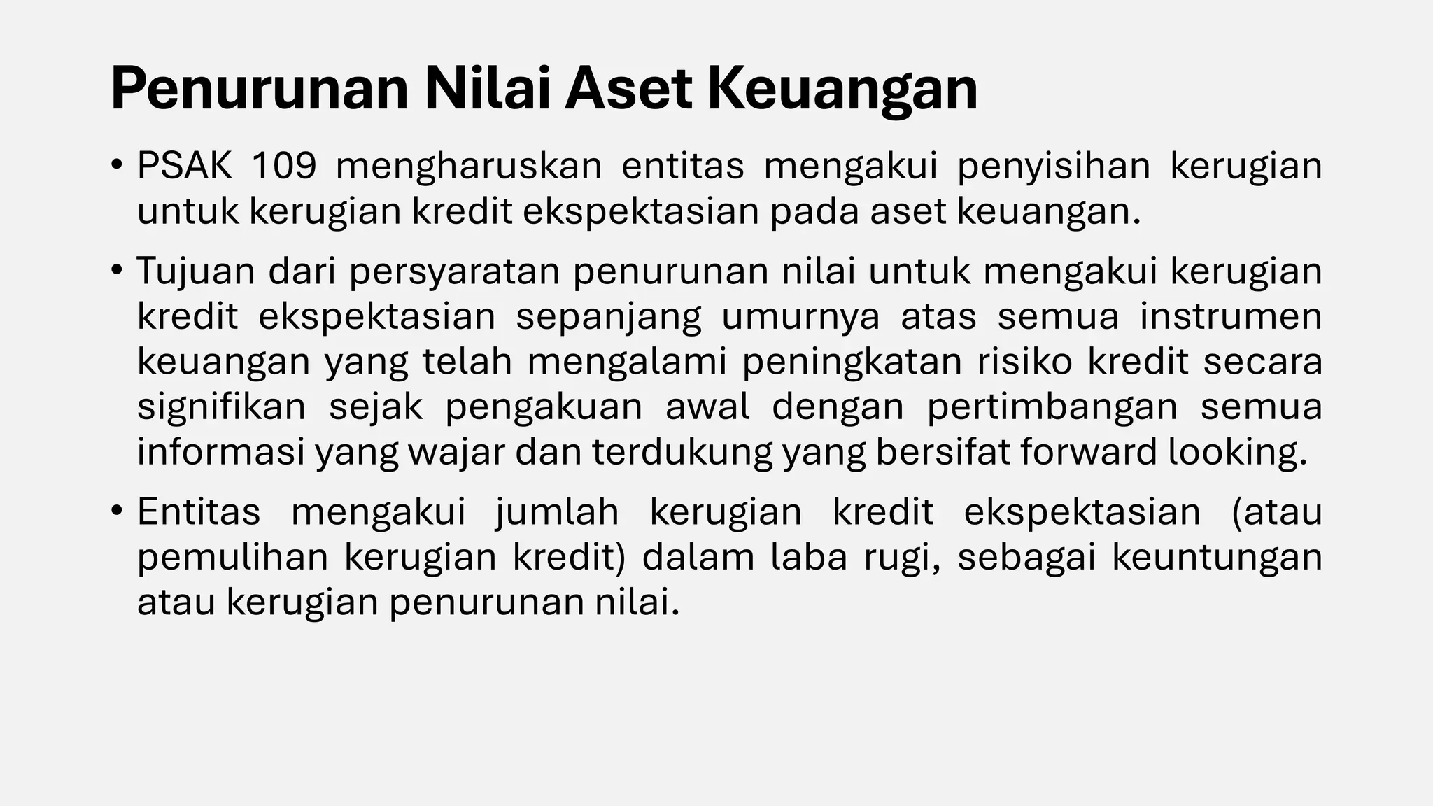 PPT - PSAK 109 TENTANG INSTRUMEN KEUANGAN | PDF