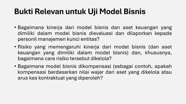 PPT - PSAK 109 TENTANG INSTRUMEN KEUANGAN | PDF