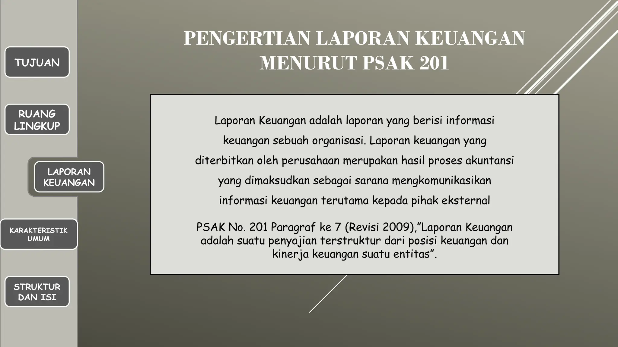 PSAK 201 [Penyajian Laporan Keuangan] KEL.3.pptx