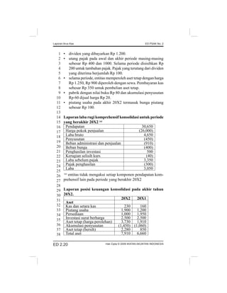 Psak 2 (rev. 2009) laporan arus kas | PDF