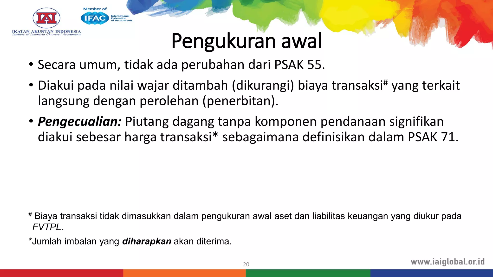 Psak 71 instumen keuangan | PDF