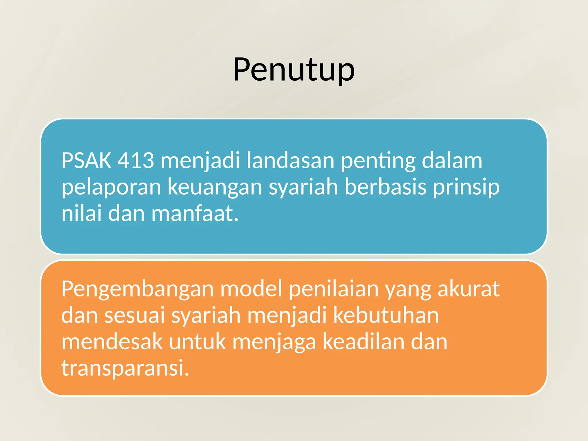 PSAK_Syariah_413_Penurunan_Nilai pada pembiayaan | PPTX