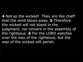 Psalm 1 | PPT