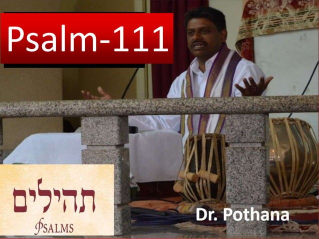 Psalm 111 | PPT | Christianity | Religion & Spirituality