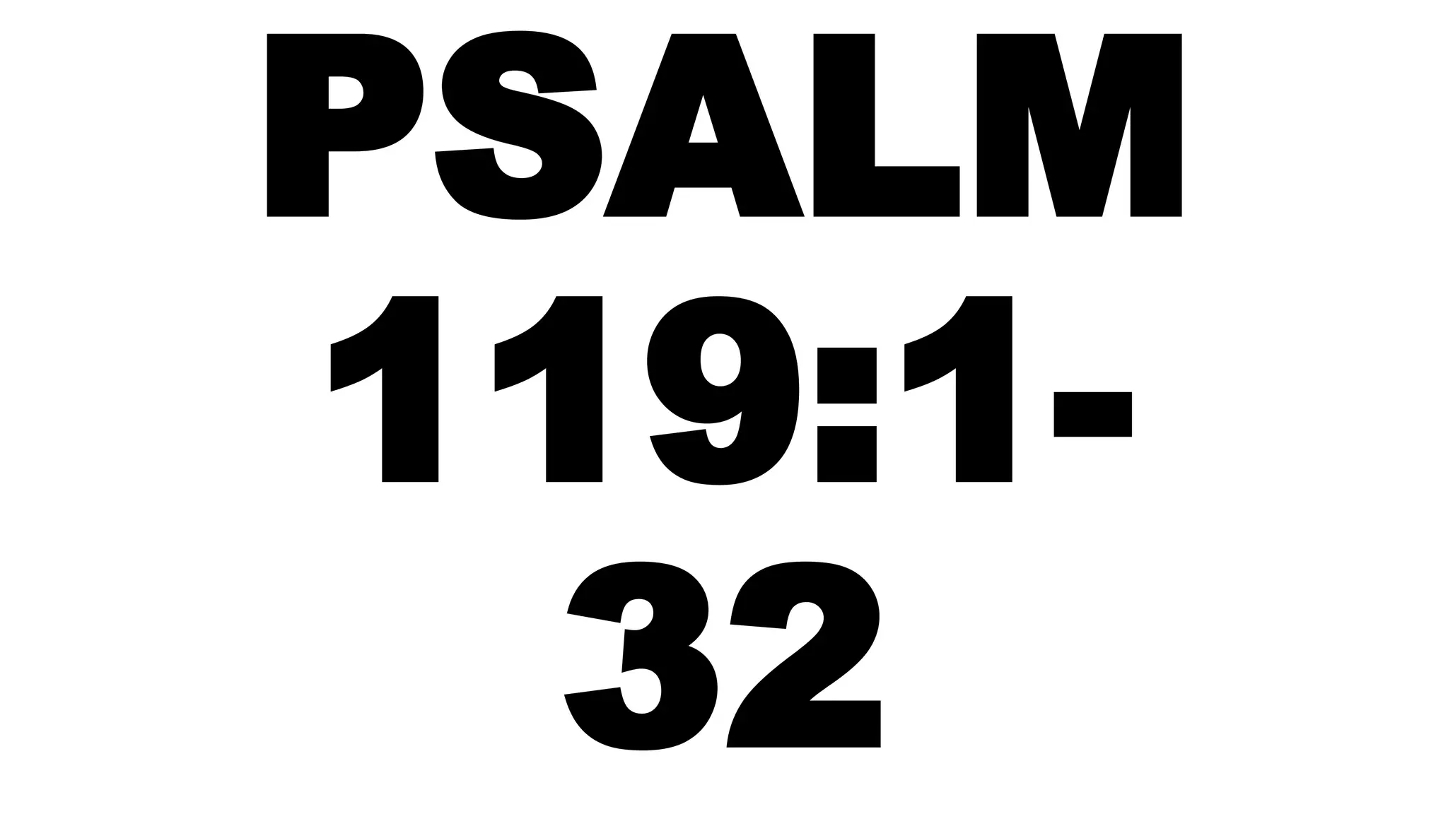 PSALM-119 From the book of the Bible to enhance yourself. | PPT