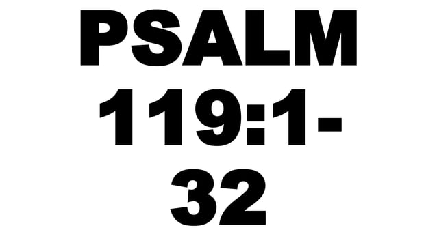 PSALM-119 From the book of the Bible to enhance yourself. | PPT