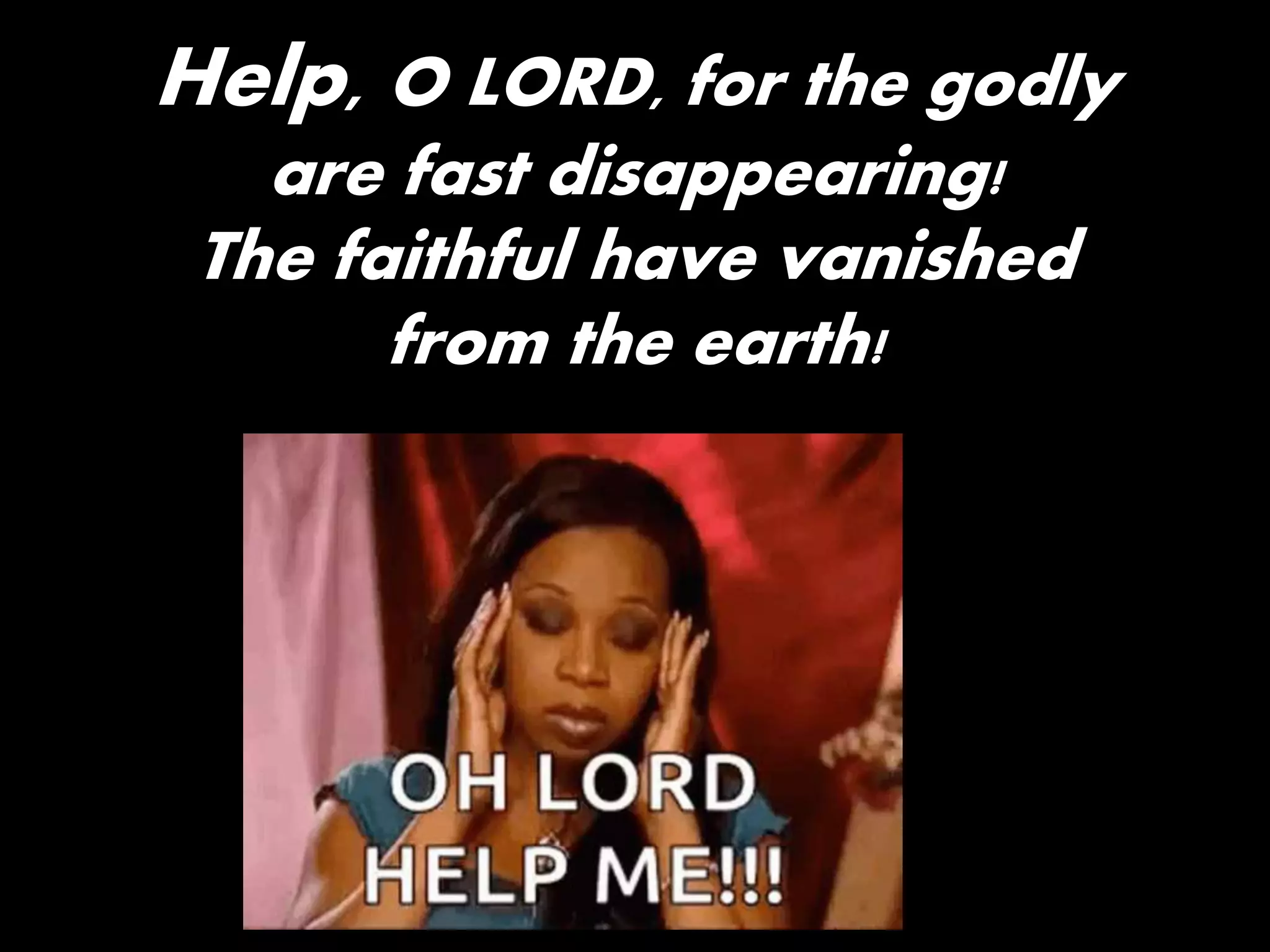 Psalm 12 | PPT