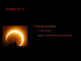 Psalm 12 | PPT
