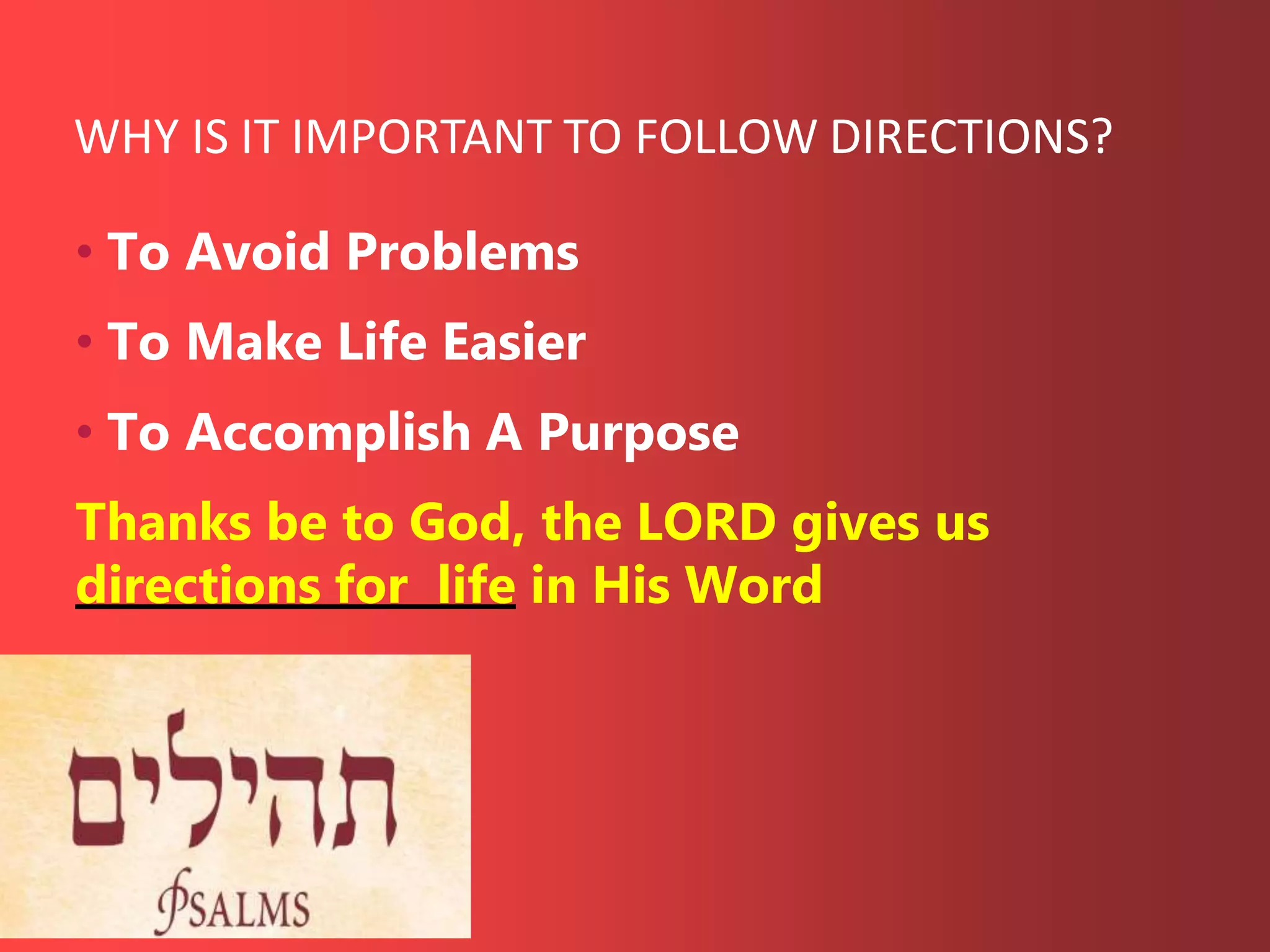 Psalm 1 devotion | PPTX