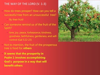 Psalm 1 devotion | PPTX