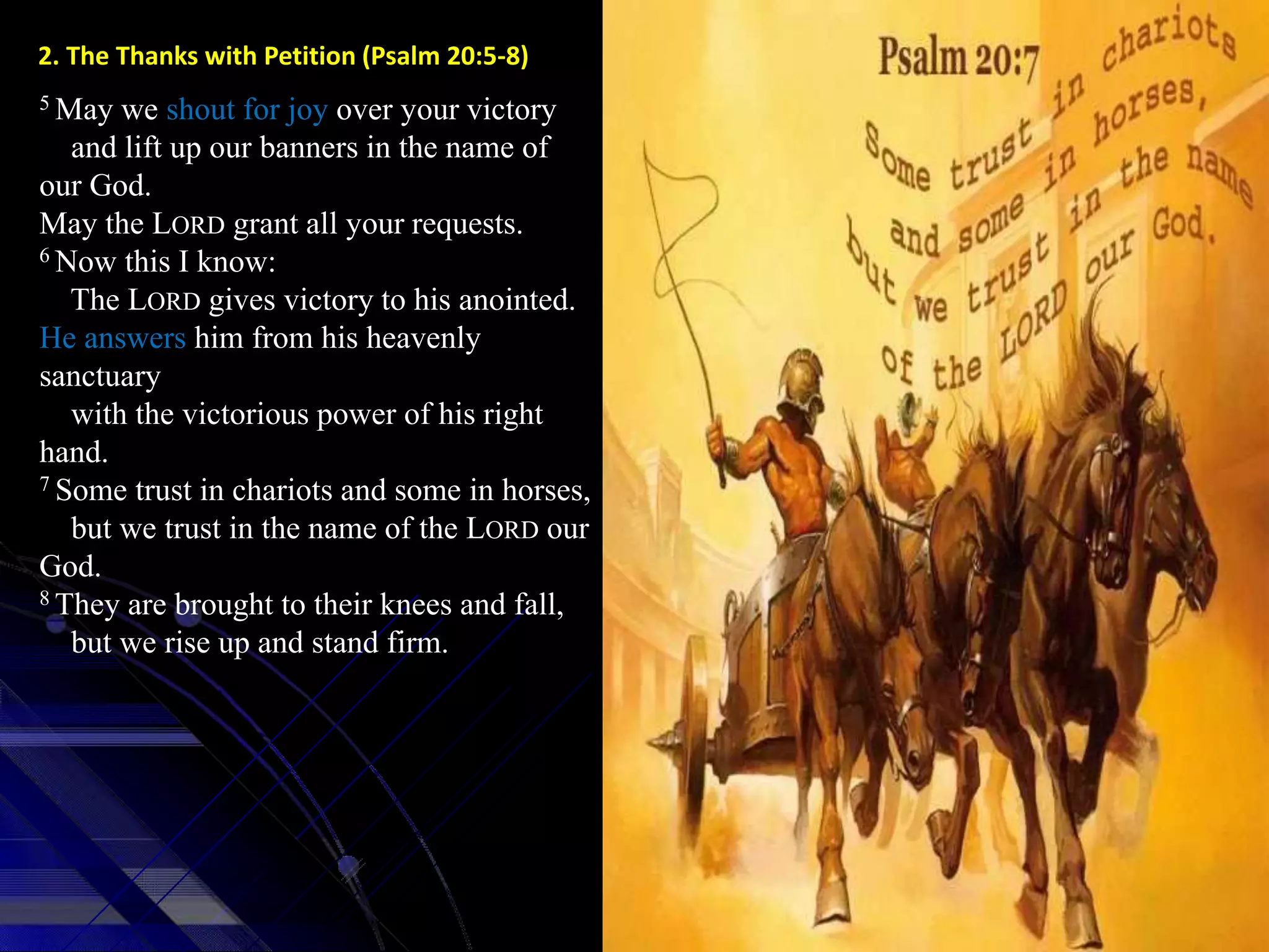 Psalm 20 | PPTX