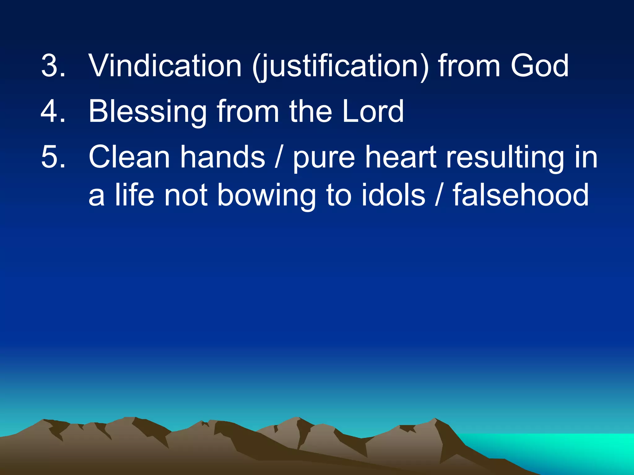Psalm 24 | PPT