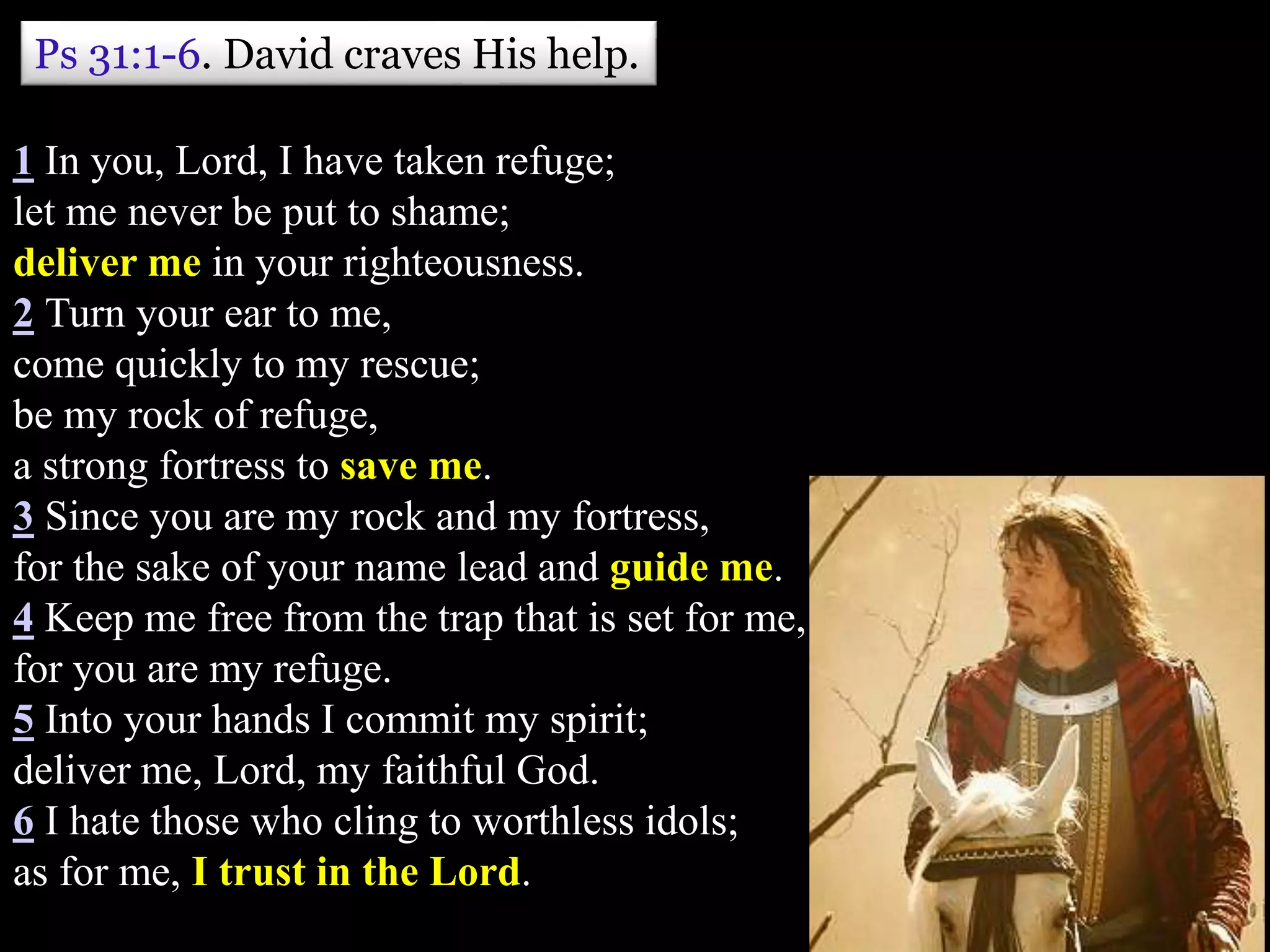 Psalm 31 | PPT