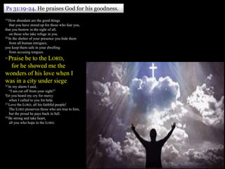 Psalm 31 | PPT
