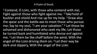 Psalm 35 | PPTX