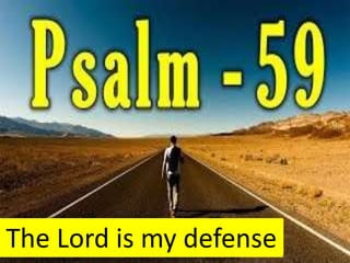 Psalm 59 | PPTX