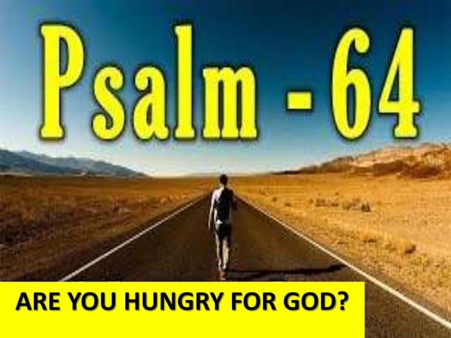Psalm 64 | PPT