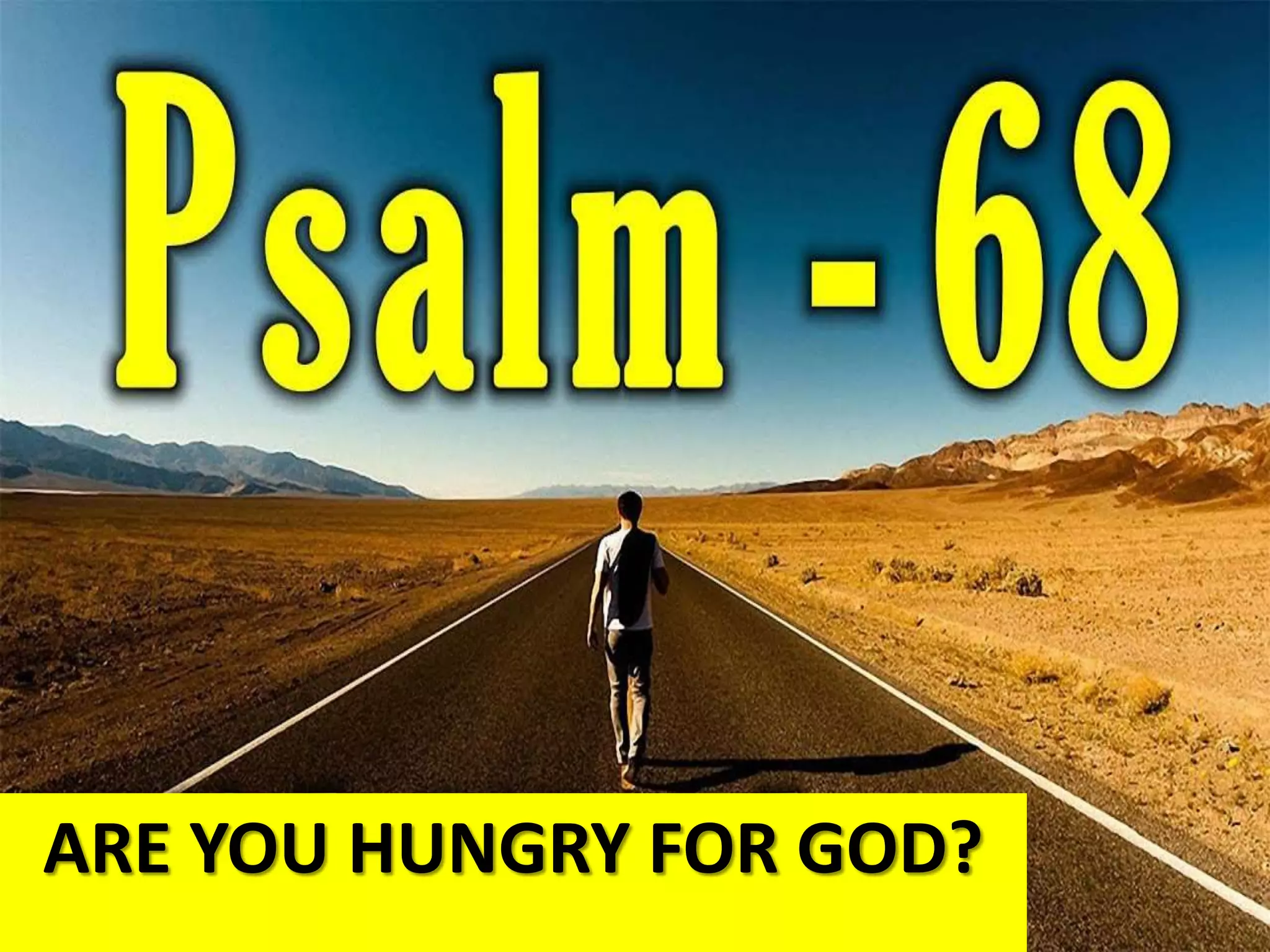 Psalm 68 | PPT