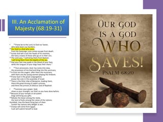 Psalm 68 | PPT