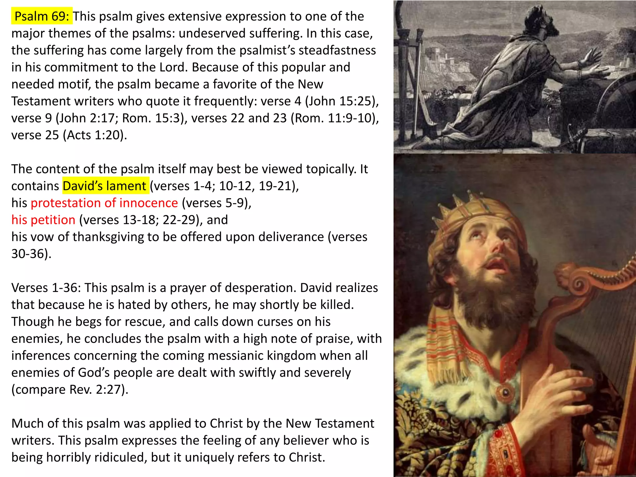 Psalm 69 | PPTX