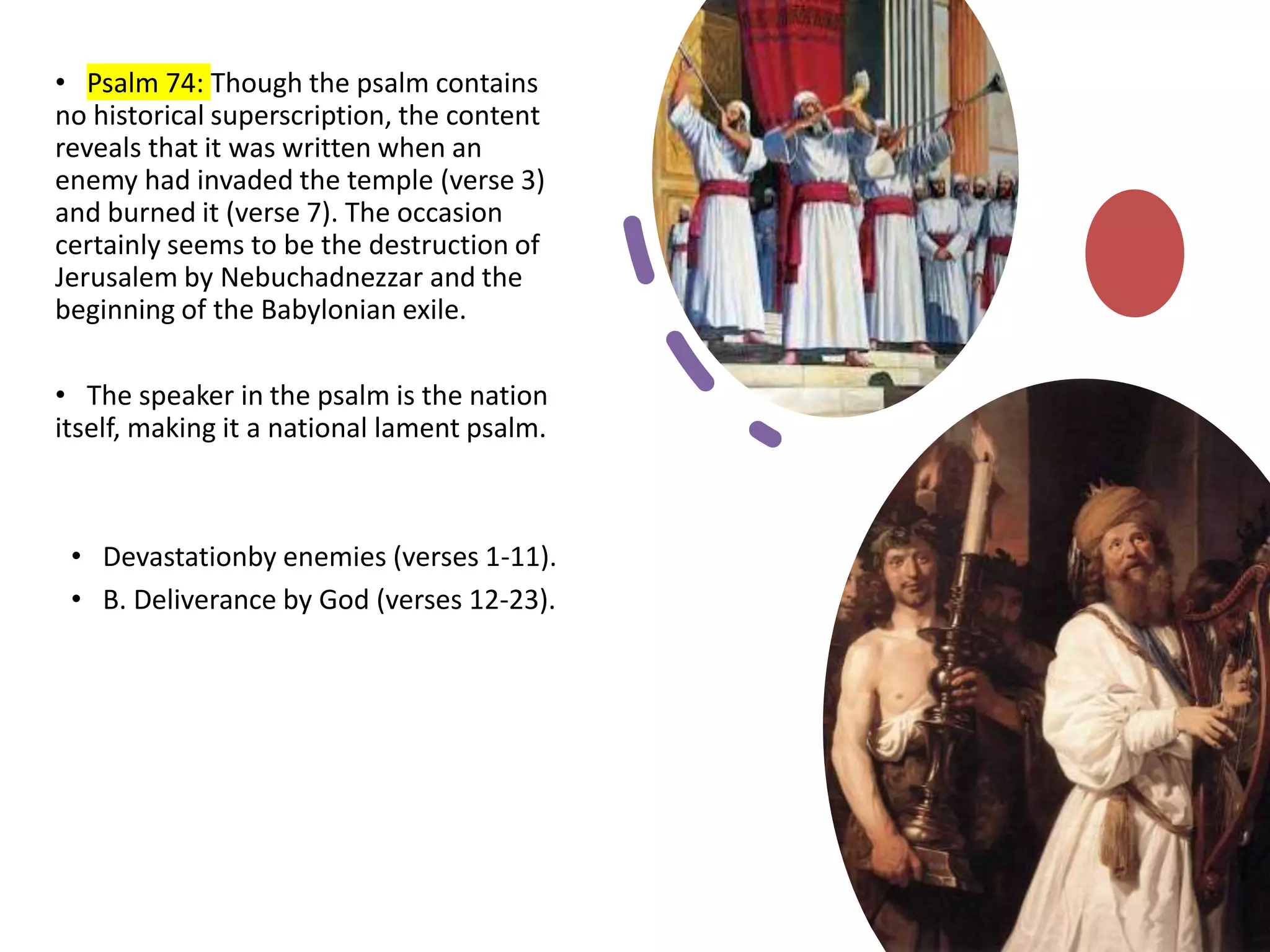 Psalm 74 | PPTX