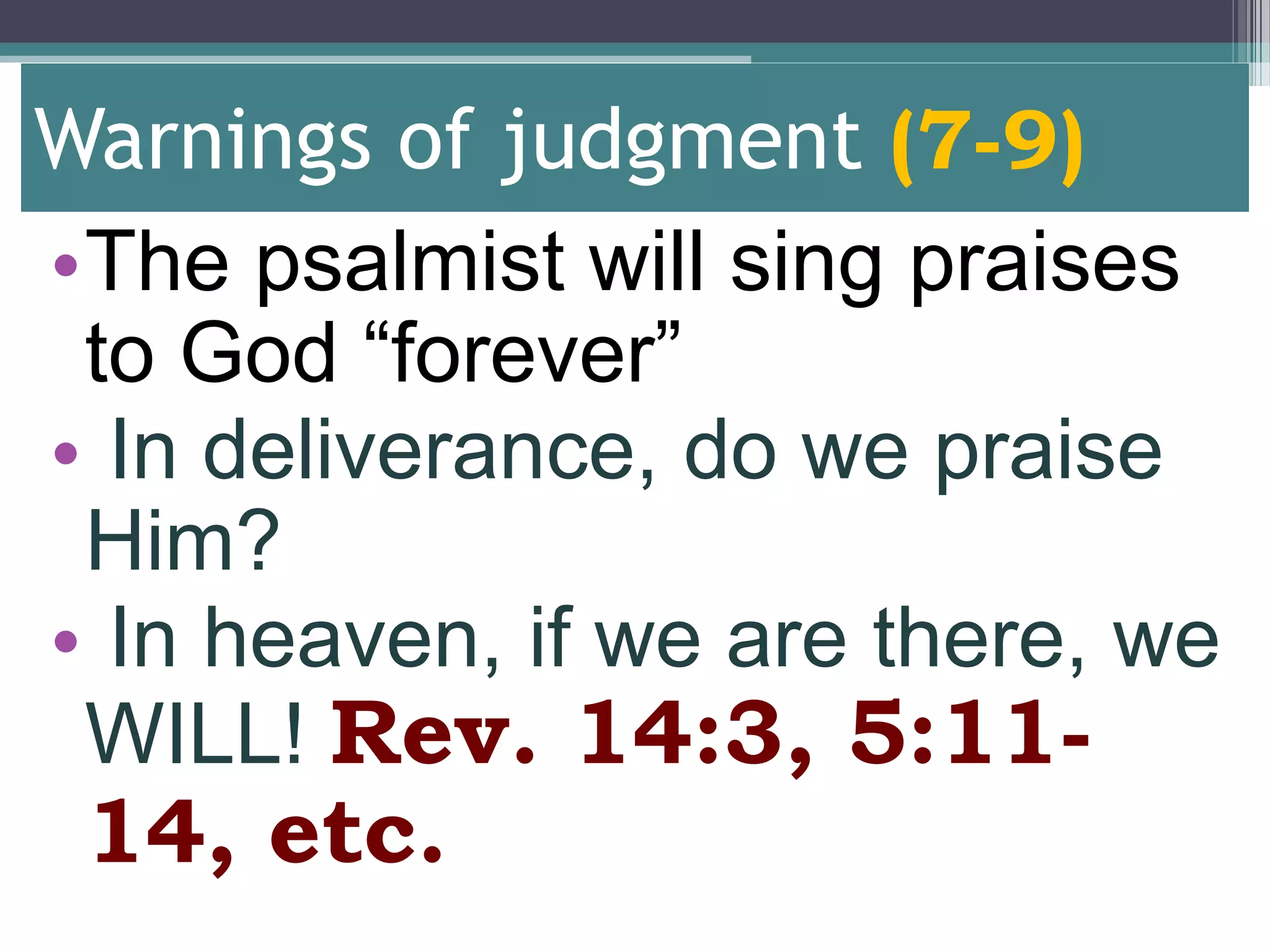 Psalm 75 | PPTX