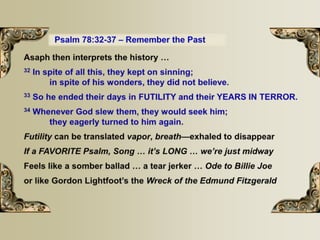 Psalm 78 | PPTX