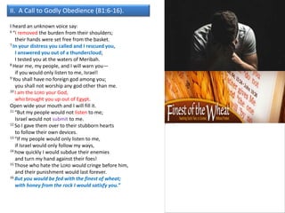 Psalm 81 | PPTX