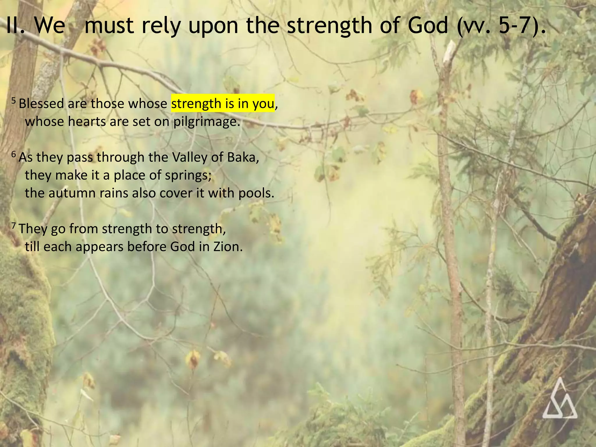 Psalm 84 | PPTX