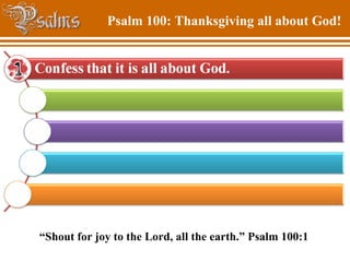 Psalm 100 power point | PPT