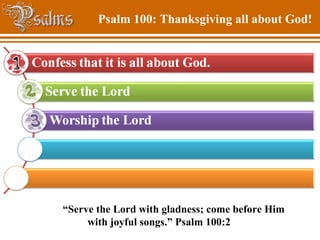 Psalm 100 power point | PPT
