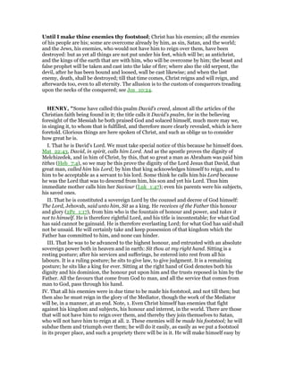 Psalm 110 commentary | PDF