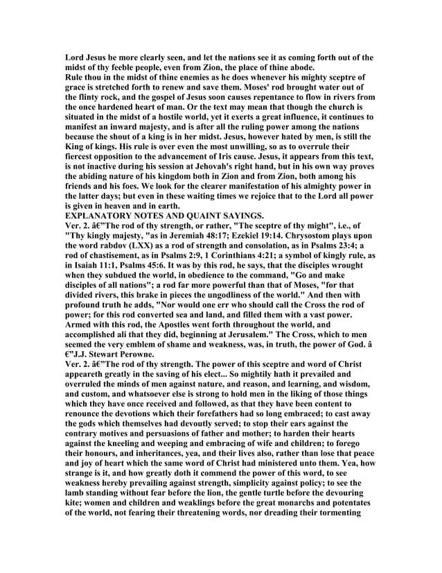 Psalm 110 Commentary psalm-110-commentary
