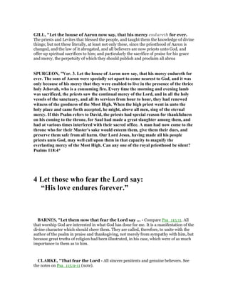 Psalm 118 commentary | PDF