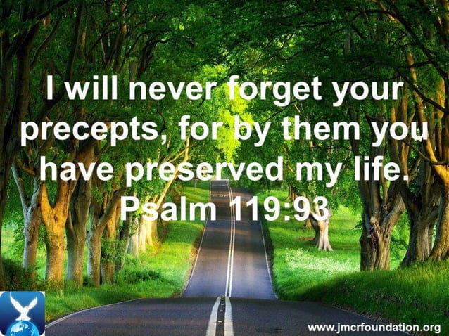 Psalm 119 93 | PPT