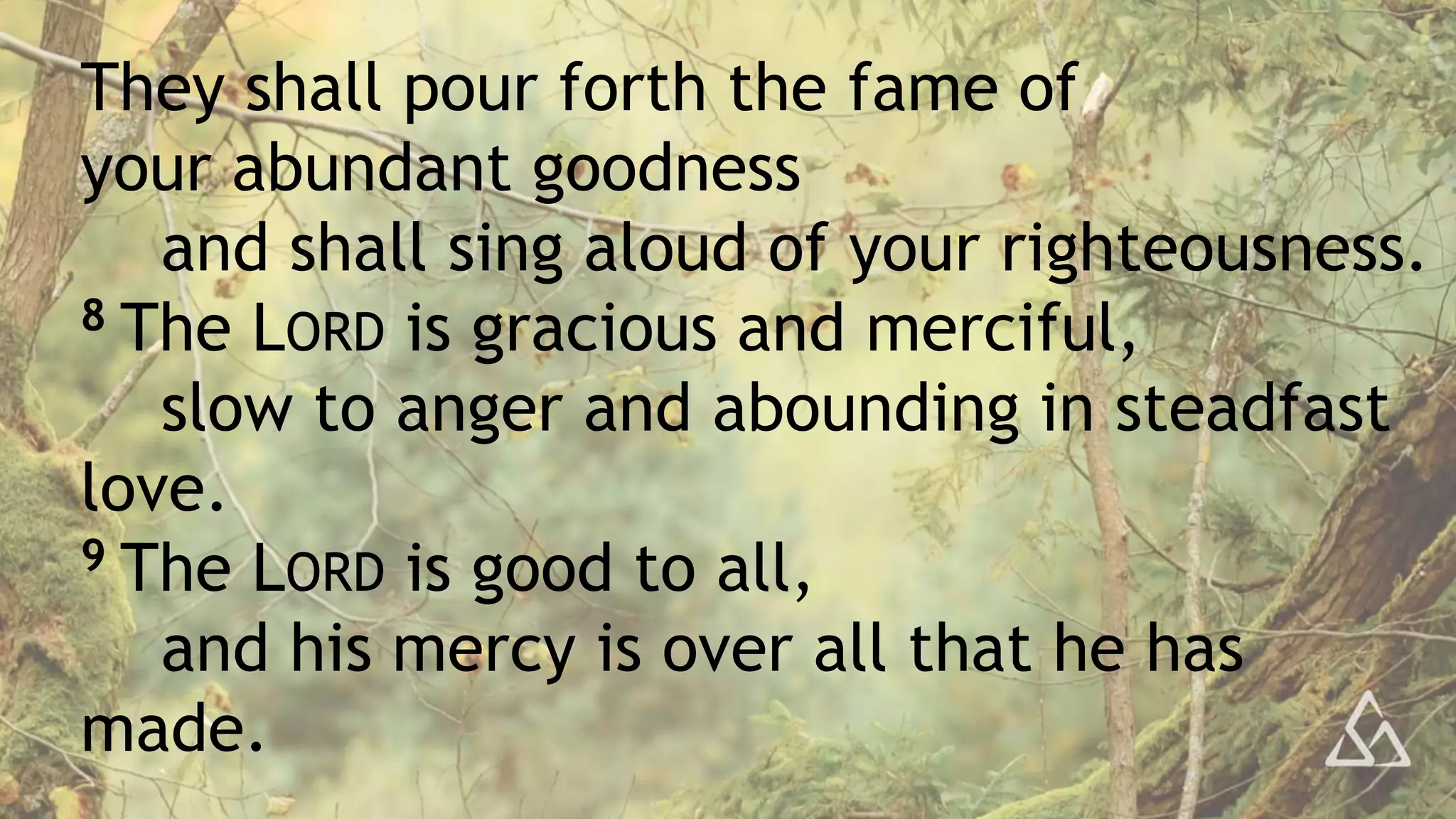 Psalm 145: Standing in Awe of God | PPTX