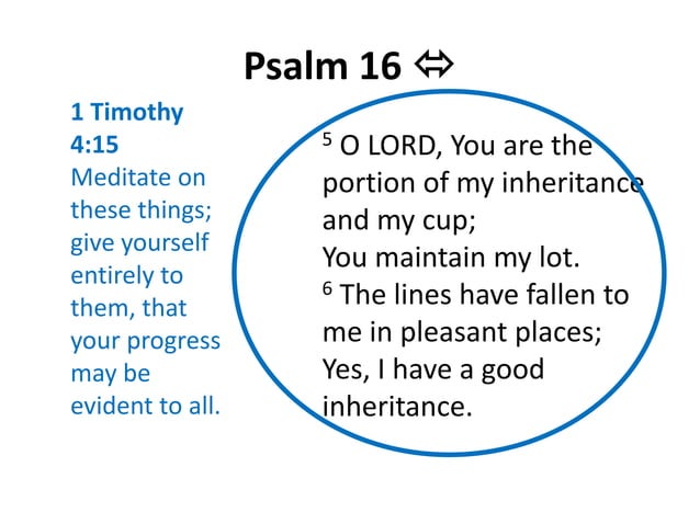 Psalm 16 | PPTX