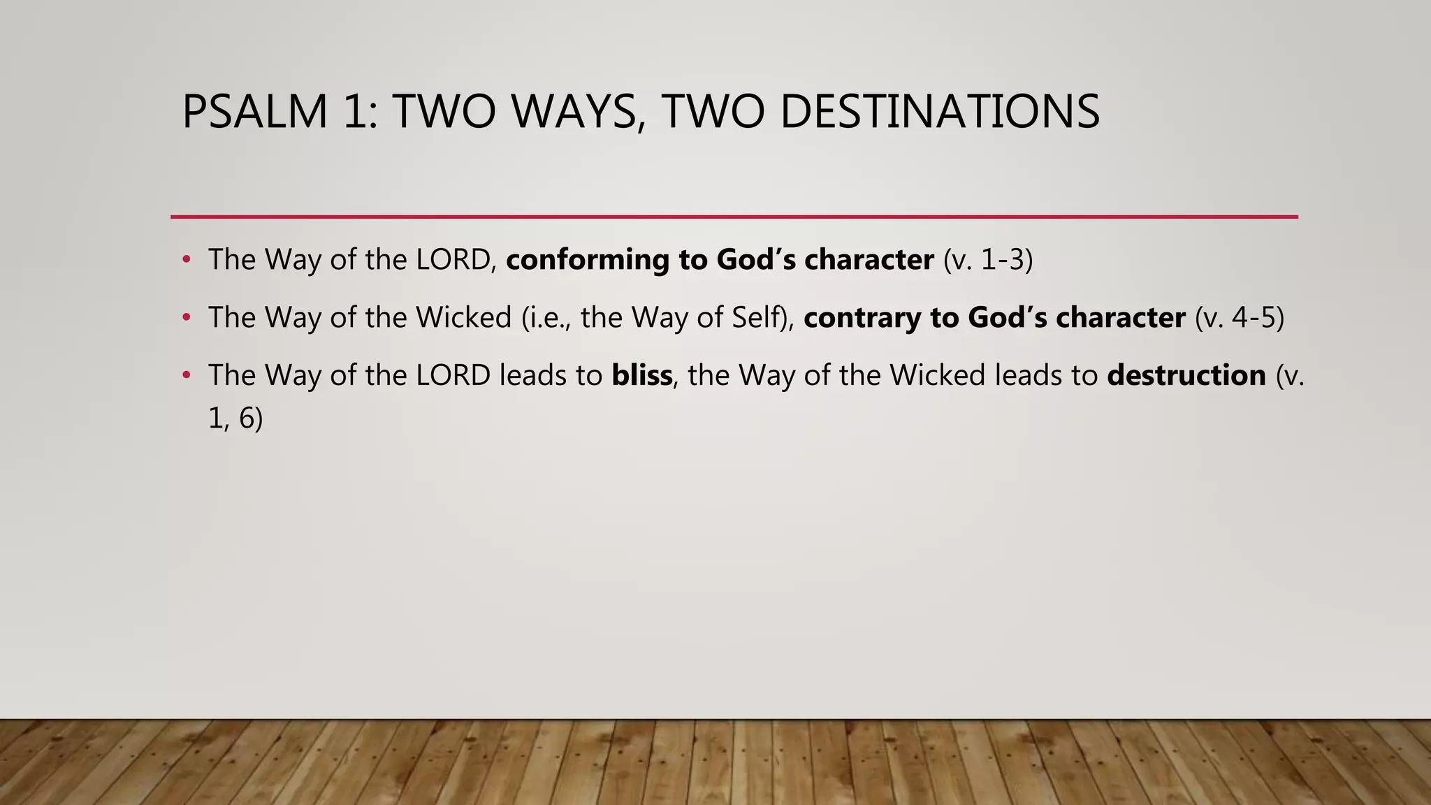 Psalm 1 Bible Study | Life: Use Only As Directed | Danny Scotton Jr ...