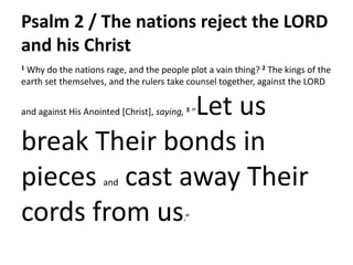 Psalm 2 | PPTX