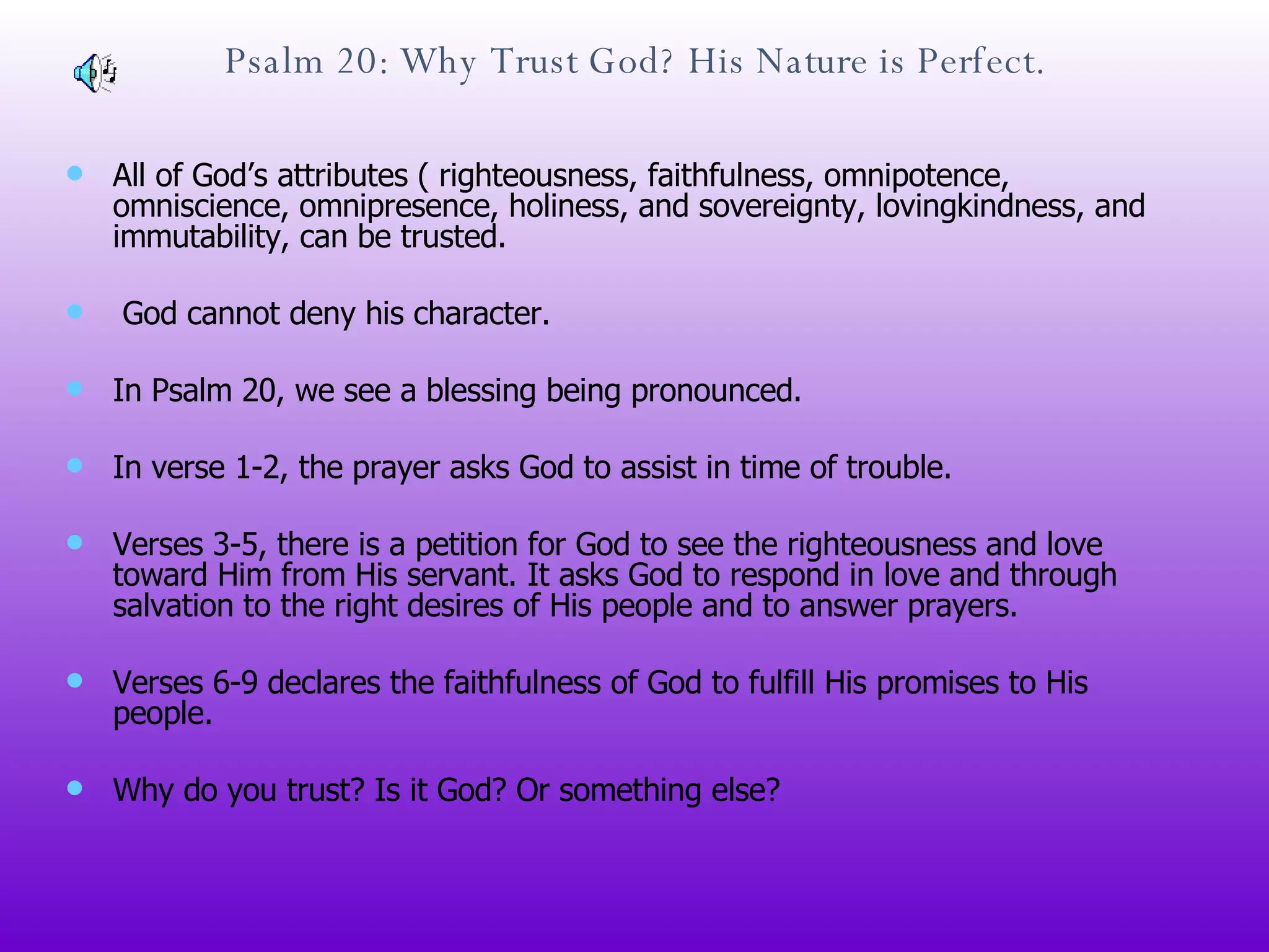 Psalm20 | PPS