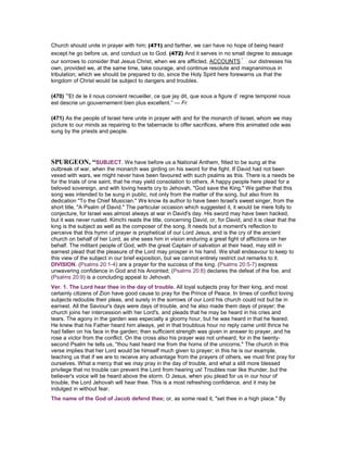 Psalm 20 commentary | PDF