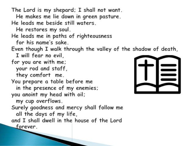 Psalm 23 | PDF