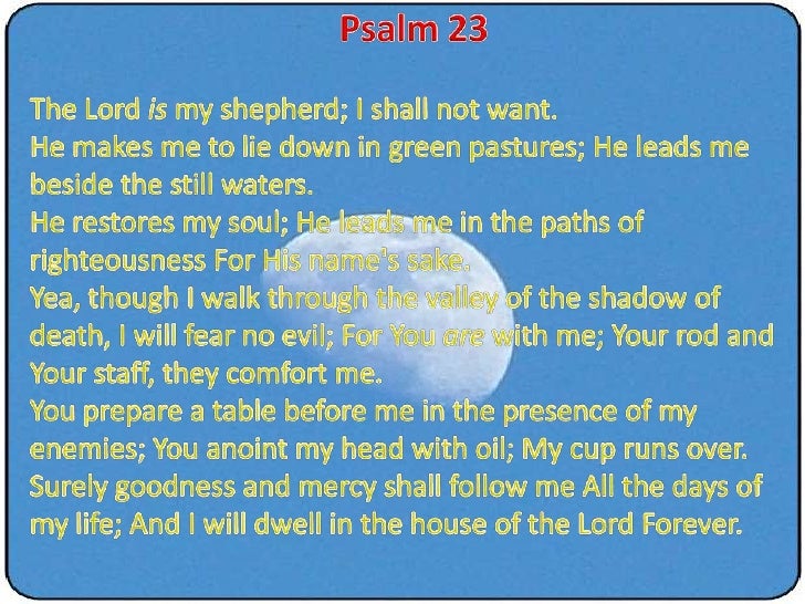 Psalm 23