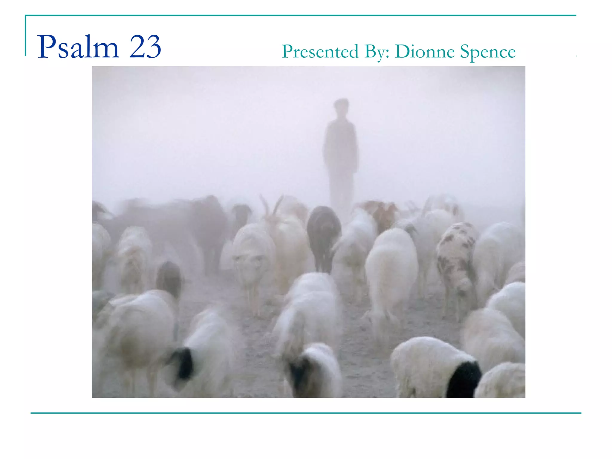 Psalm 23 advanced | PPT
