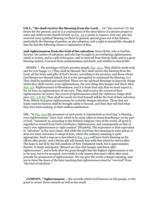 Psalm 24 commentary | PDF