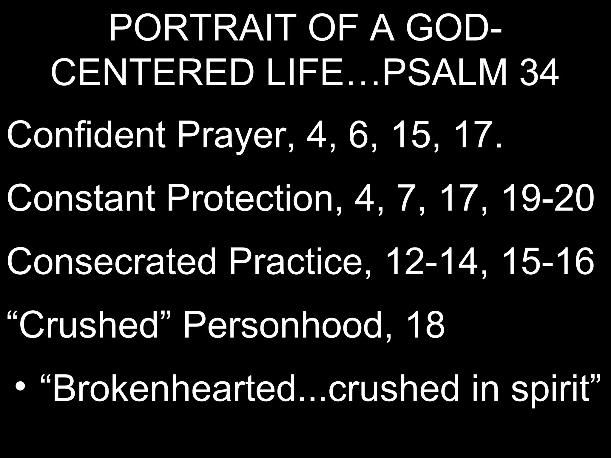 Psalm34 | PPT