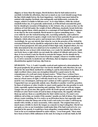 Psalm 39 commentary | PDF