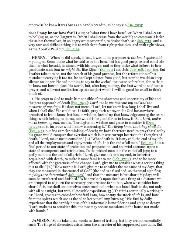 Psalm 39 Commentary psalm-39-commentary