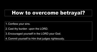 Psalm 41 9 | PPT